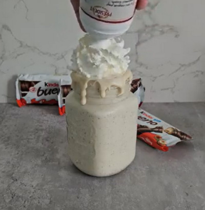 Milkshake Kinder Bueno - Recette de cuisine