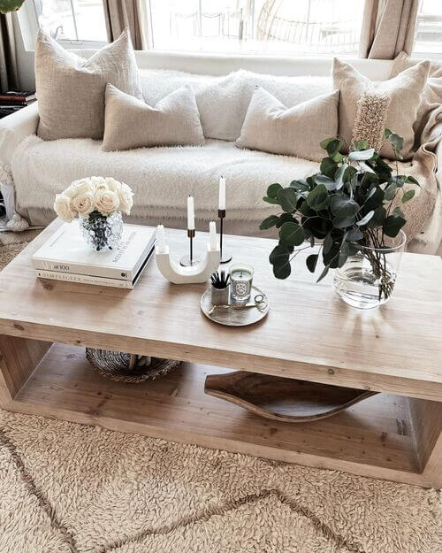 12 façons de décorer facilement une table basse
