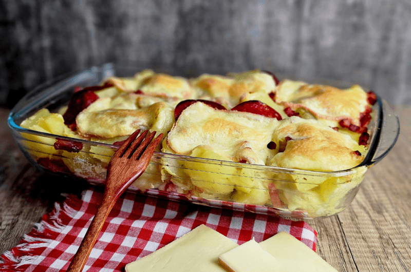 Raclette au four - Recette de cuisine